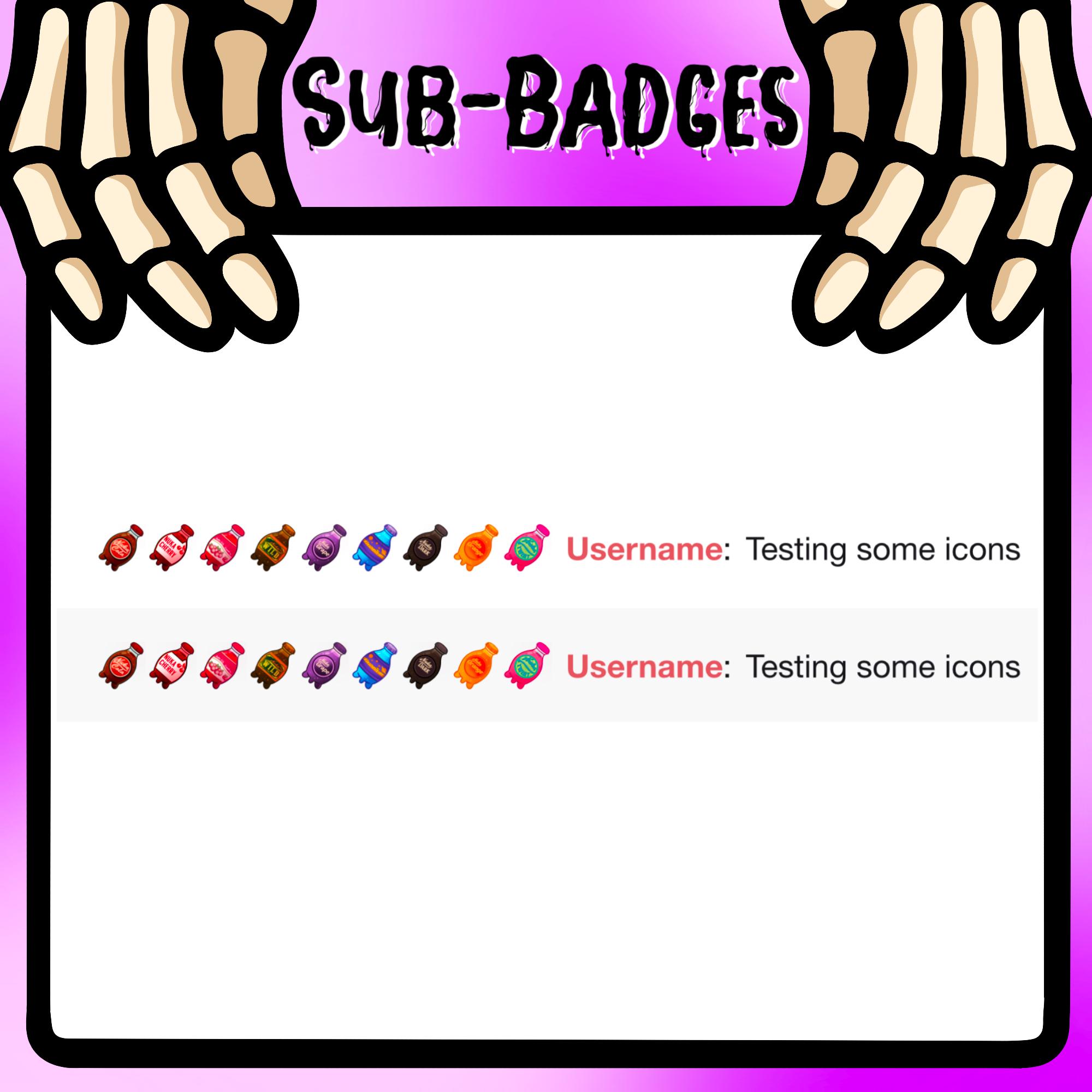 Nuka-cola Sub-badges | Nuka-cola Emotes | Twitch Sub-badges | Discord ...