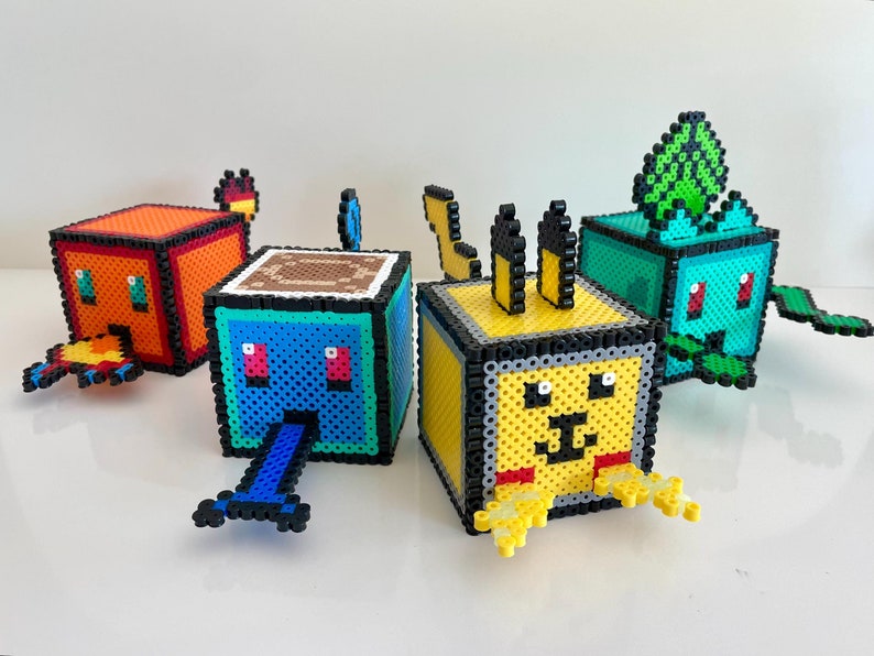 DIY Pokemon Perler Petz Kits - Etsy