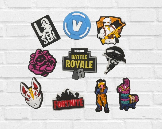 10pc Gamer Croc Charm Bundle Boy Charms Trendy Charms Shoe Accessories ...