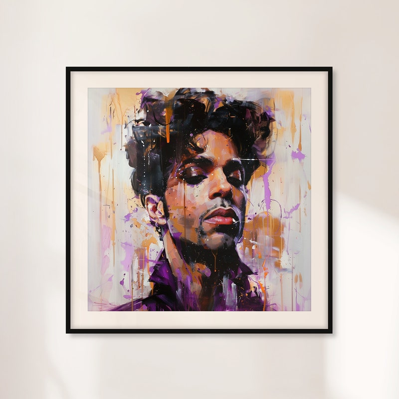 Prince Painting - Etsy