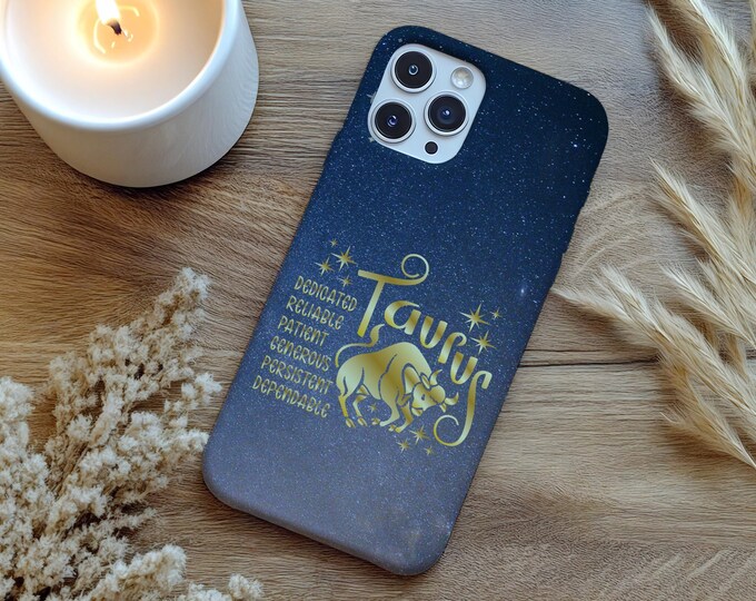 Tough Case Zodiac Taurus Arrow Phone Case iPhone Galaxy Pixel Gift ...