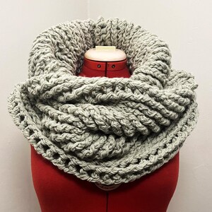 Ladders & Bars Chunky CROCHET Cowl Pattern PDF - Etsy