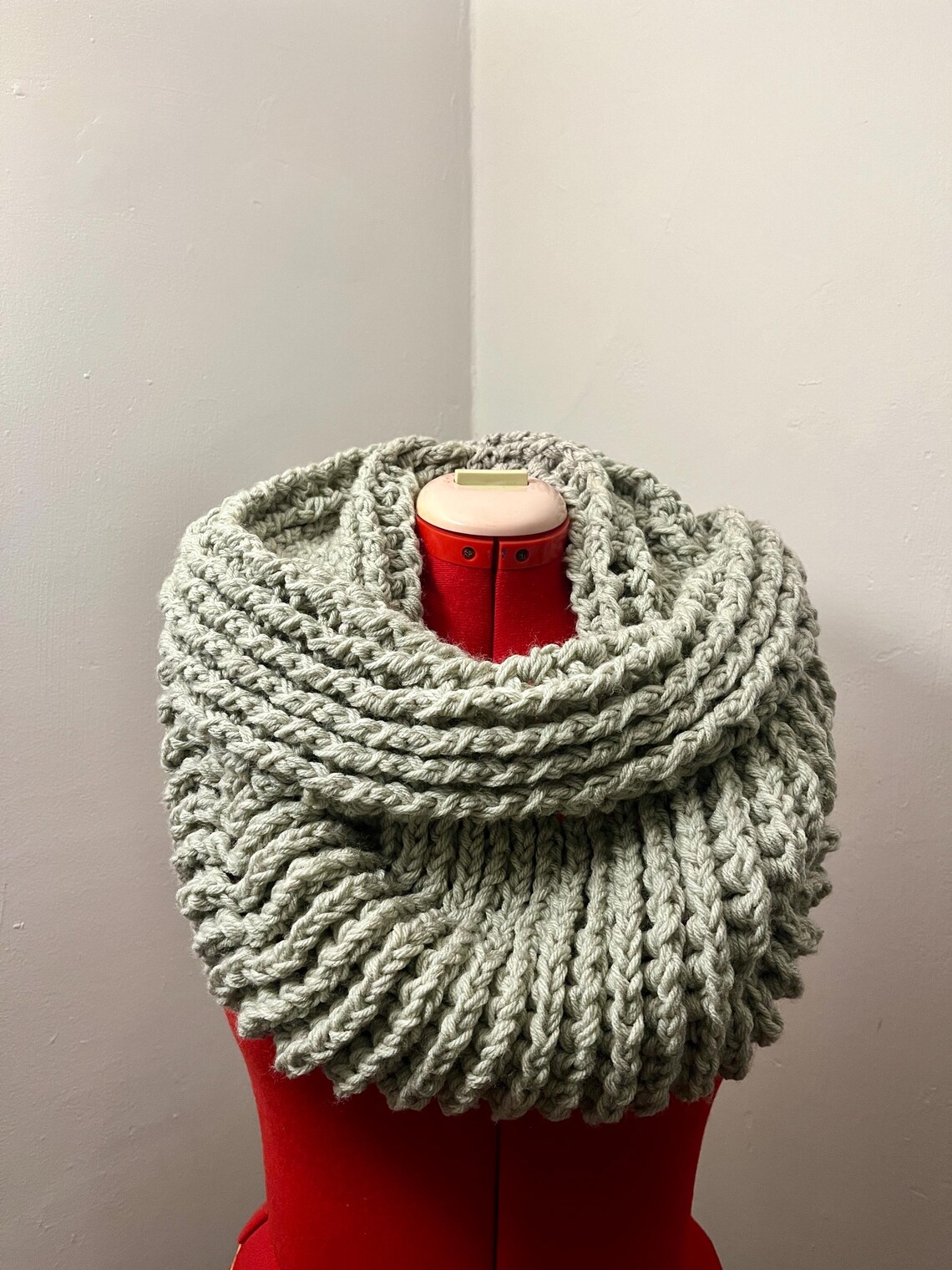 Ladders & Bars Chunky CROCHET Cowl Pattern PDF - Etsy