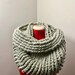 Ladders & Bars Chunky CROCHET Cowl Pattern PDF - Etsy