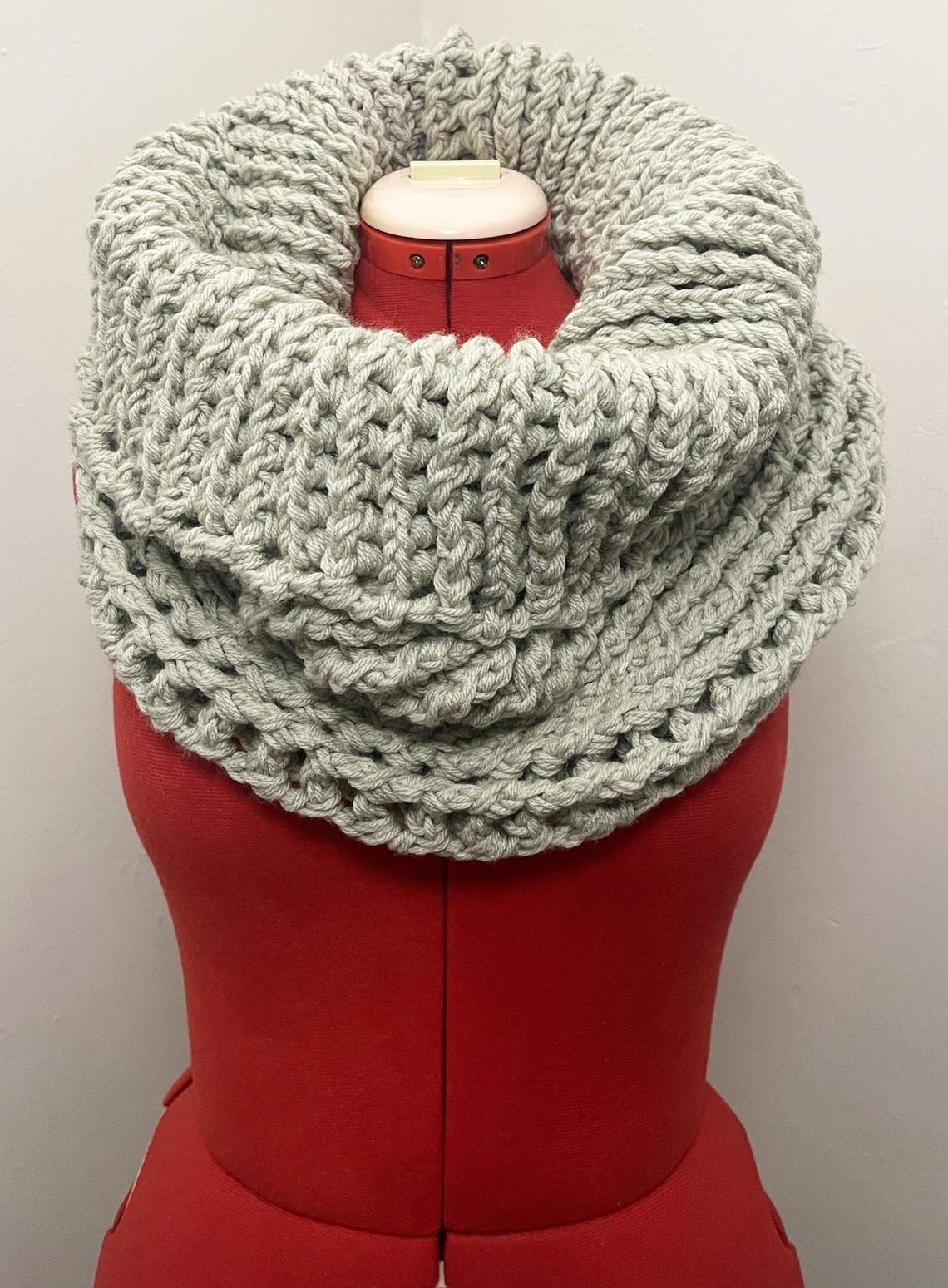 Ladders & Bars Chunky CROCHET Cowl Pattern PDF - Etsy