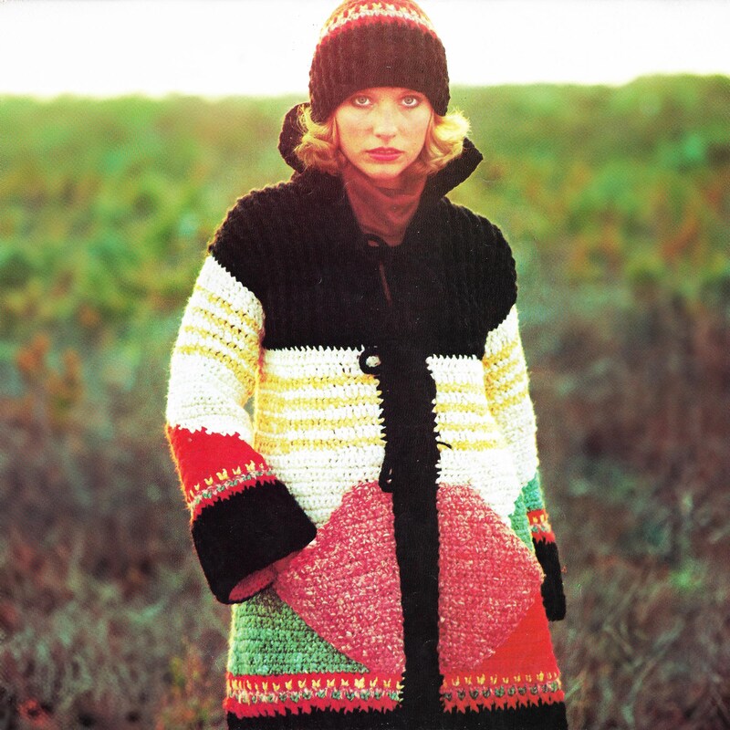 Multi Colored Coat - Etsy