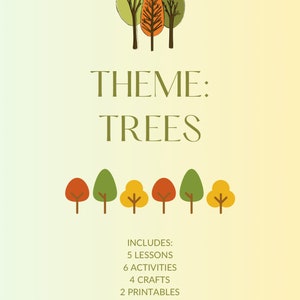 Exploring Nature: Preschool Tree Lesson Plan With Activities, Crafts ...