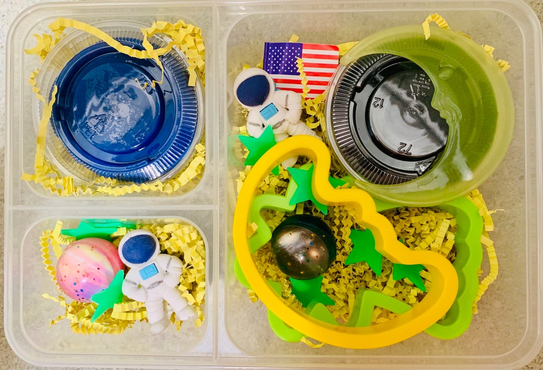 Space Sensory Play Dough Kit - Etsy
