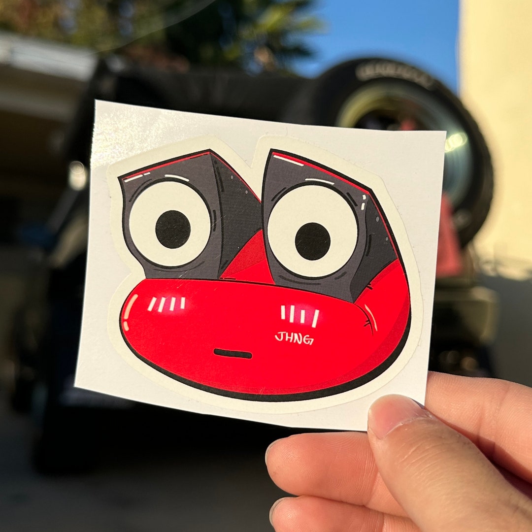 Mazda NA Miata Mx-5 Head Stickers Decals-red - Etsy