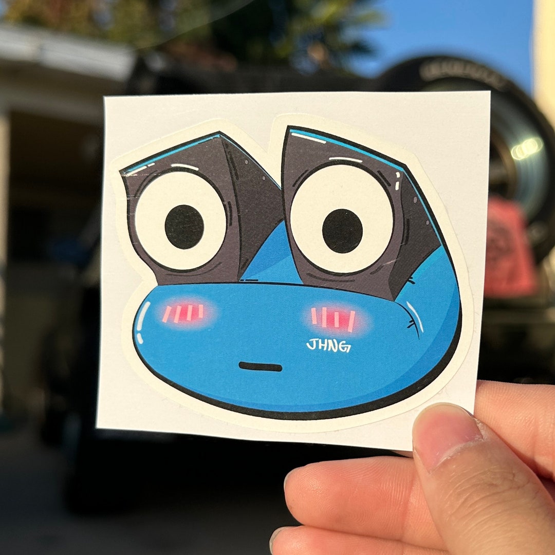 Mazda NA Miata Mx-5 Head Stickers Decals-blue - Etsy