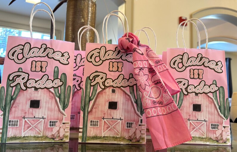 First Rodeo Birthday Party Favor Treats Gift Boxes/bags - Etsy