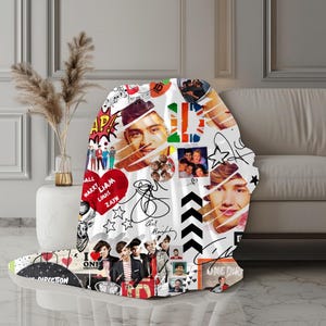 One Direction Blanket | Liam Payne | Plush Blanket | Gift for Her | 1D ...
