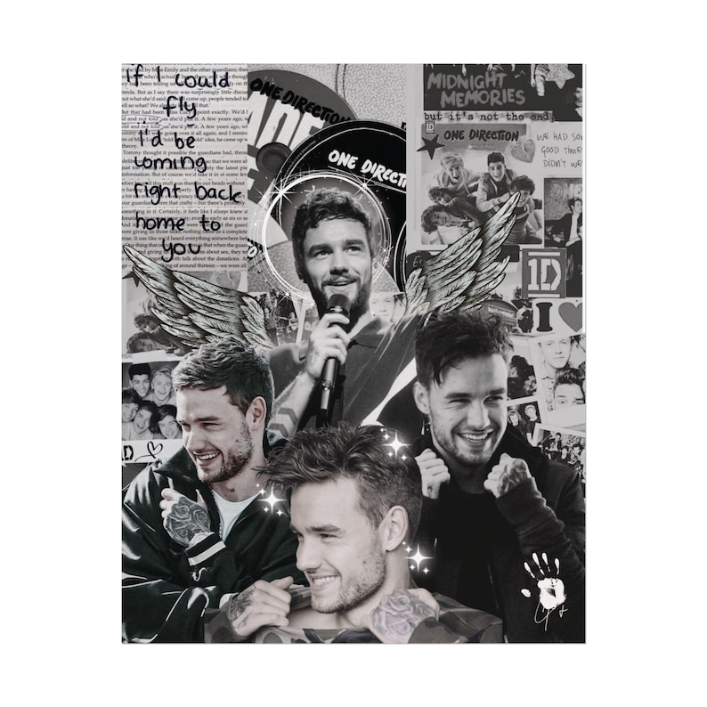 Liam Payne Memorial Poster | Rolled Poster| One Direction | Gift for ...