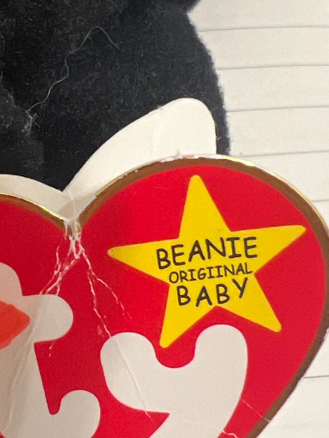 Blackie Beanie Baby Origiinal - Etsy