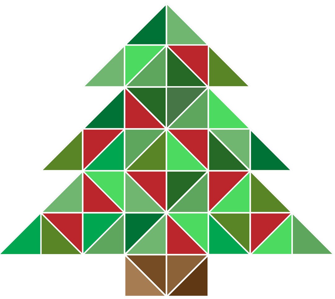 Tannenbaum Mini Quilt Pattern PDF - Etsy