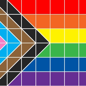 Pride Flag Quilt Kit + Pattern - Etsy