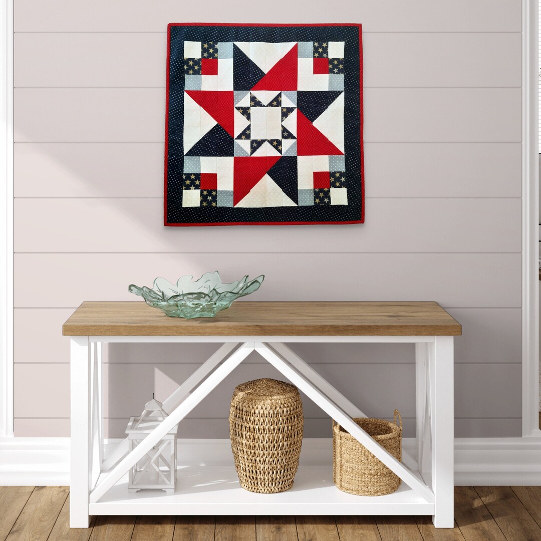 Star Spangled Barn Quilt Kit + Pattern - Etsy