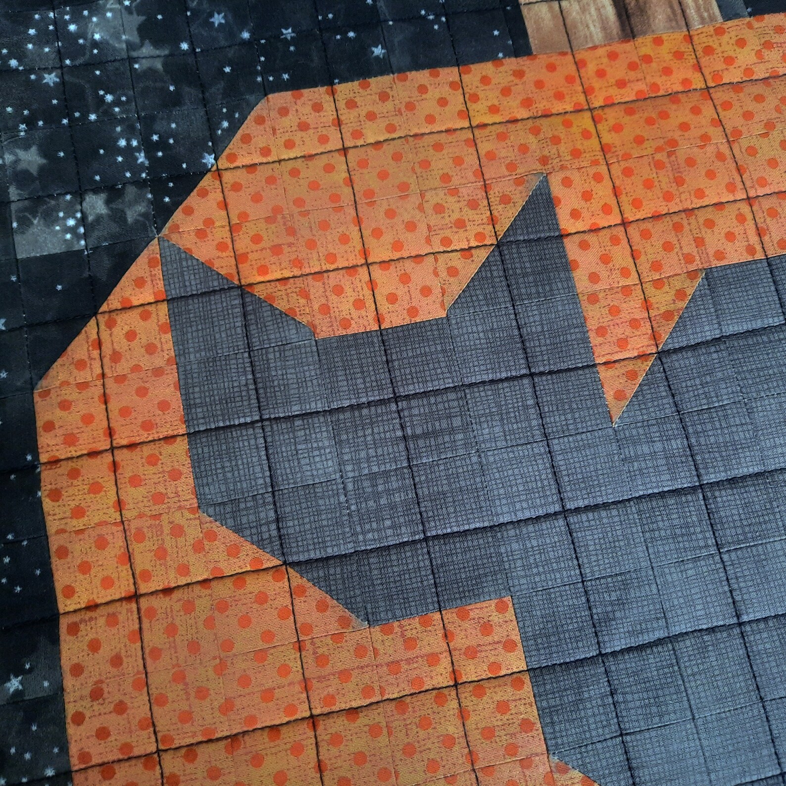 Scaredy Cat Mini Quilt Kit + Pattern - Etsy