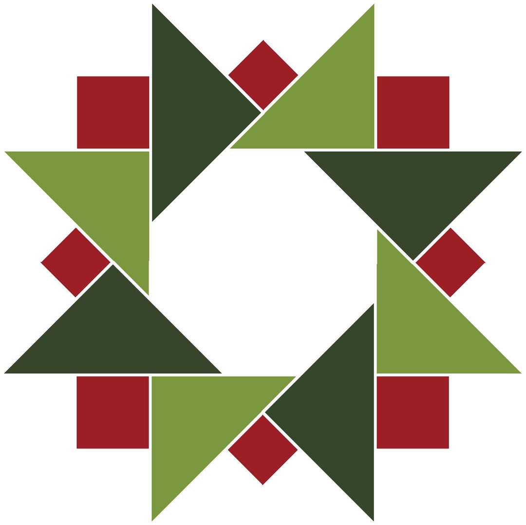 Hometown Wreath Quilt Pattern PDF - Etsy