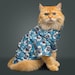 Blue Pug Pet Aloha Shirt, Match the Entire Family, Dog and Cat Hawaiian ...