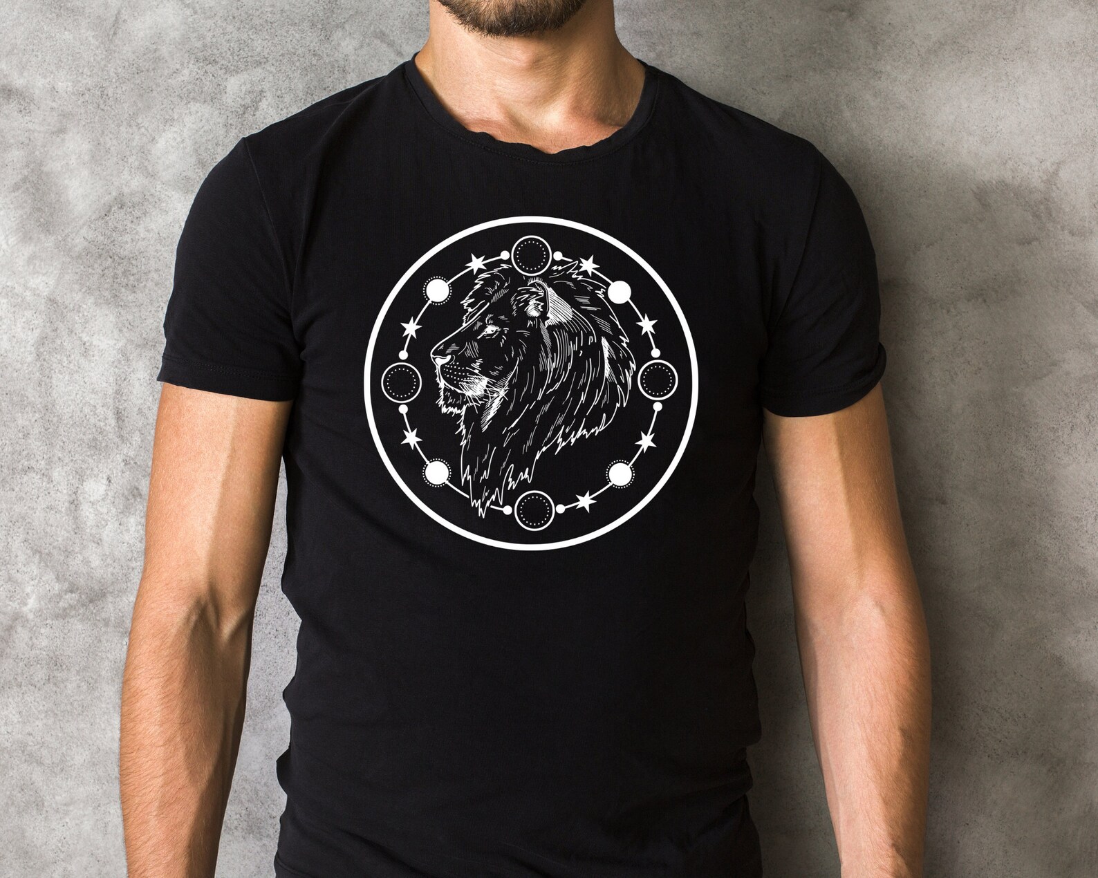 Lion Crystal Grid Svg, Leo Svg, Altar Tile Svg, Zodiac Svg, Witch Svg ...