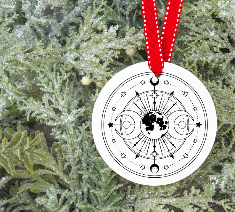 Triple Diosa Crystal Grid svg, Altar Tile svg, Celestial svg, Witch svg ...