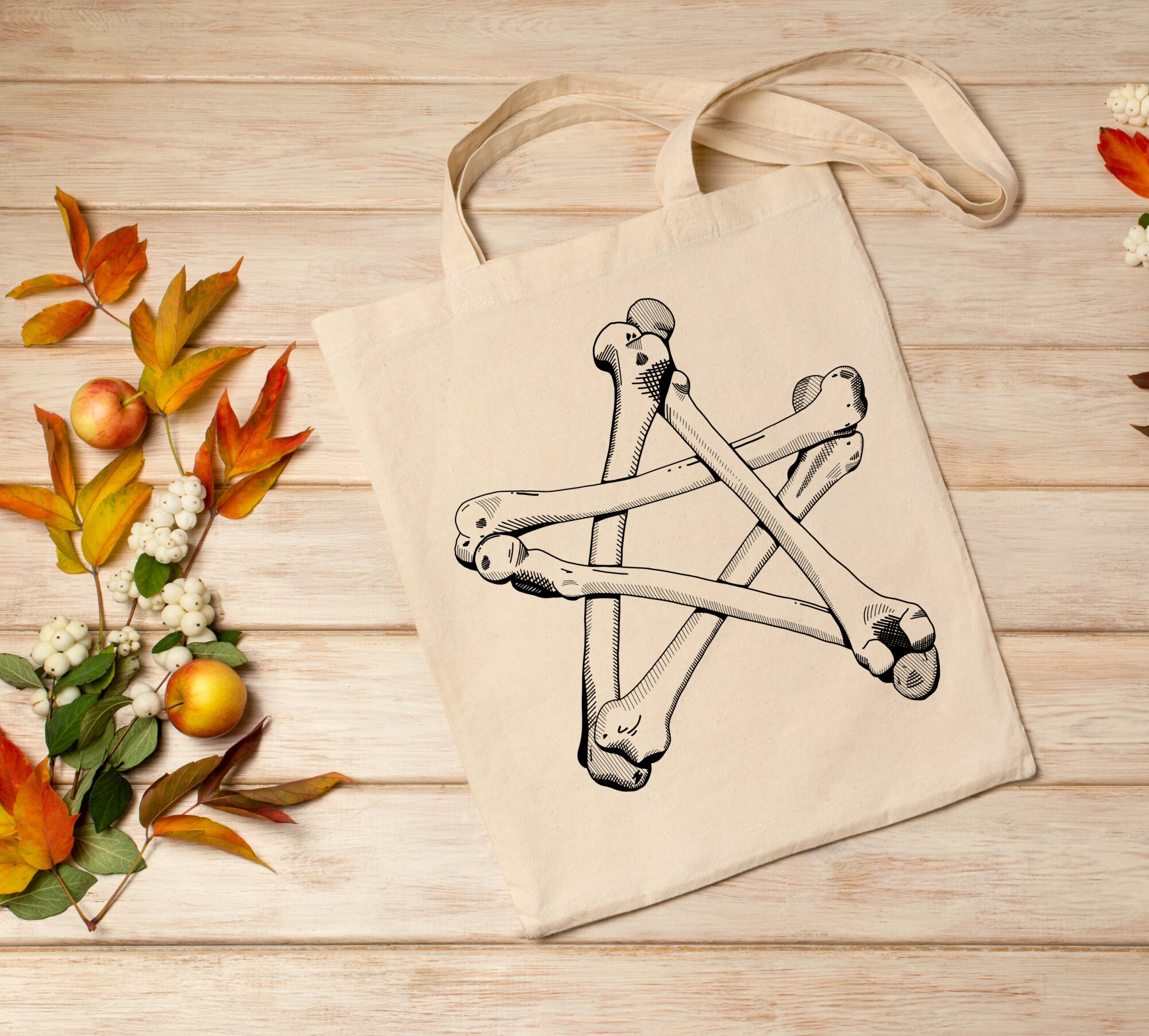 Bone Pentacle Svg Pentagram Svg Goth Svg Witch Svg - Etsy