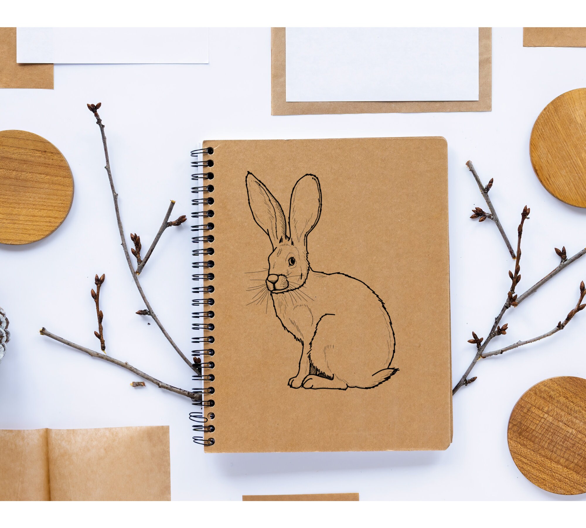 Hare Svg Spiritual Svg Rabbit Svg Animal Svg Witch Svg - Etsy