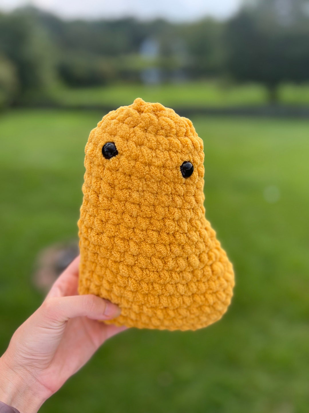 12 Crochet Chicken Nugget Plush - Etsy