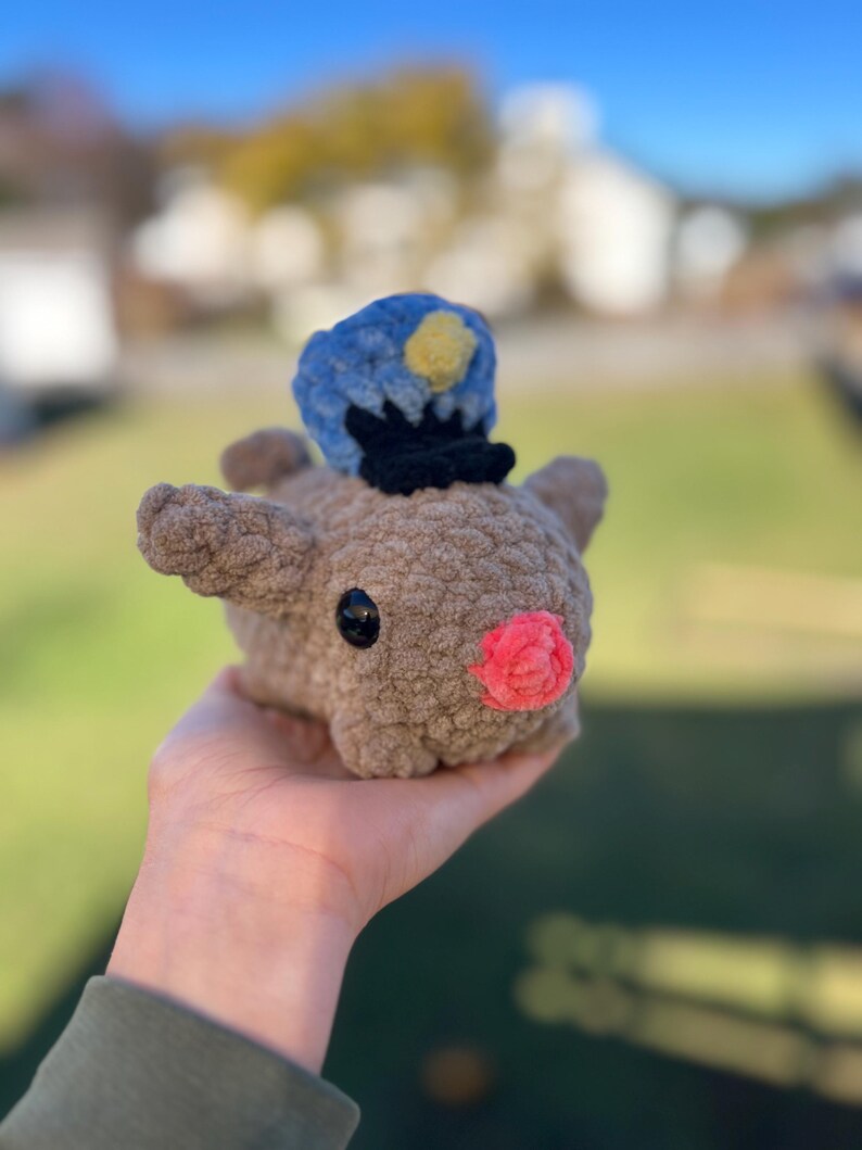 Crochet Police Pig Plush! Police State Trooper Gift Patrol Car Buddy ...
