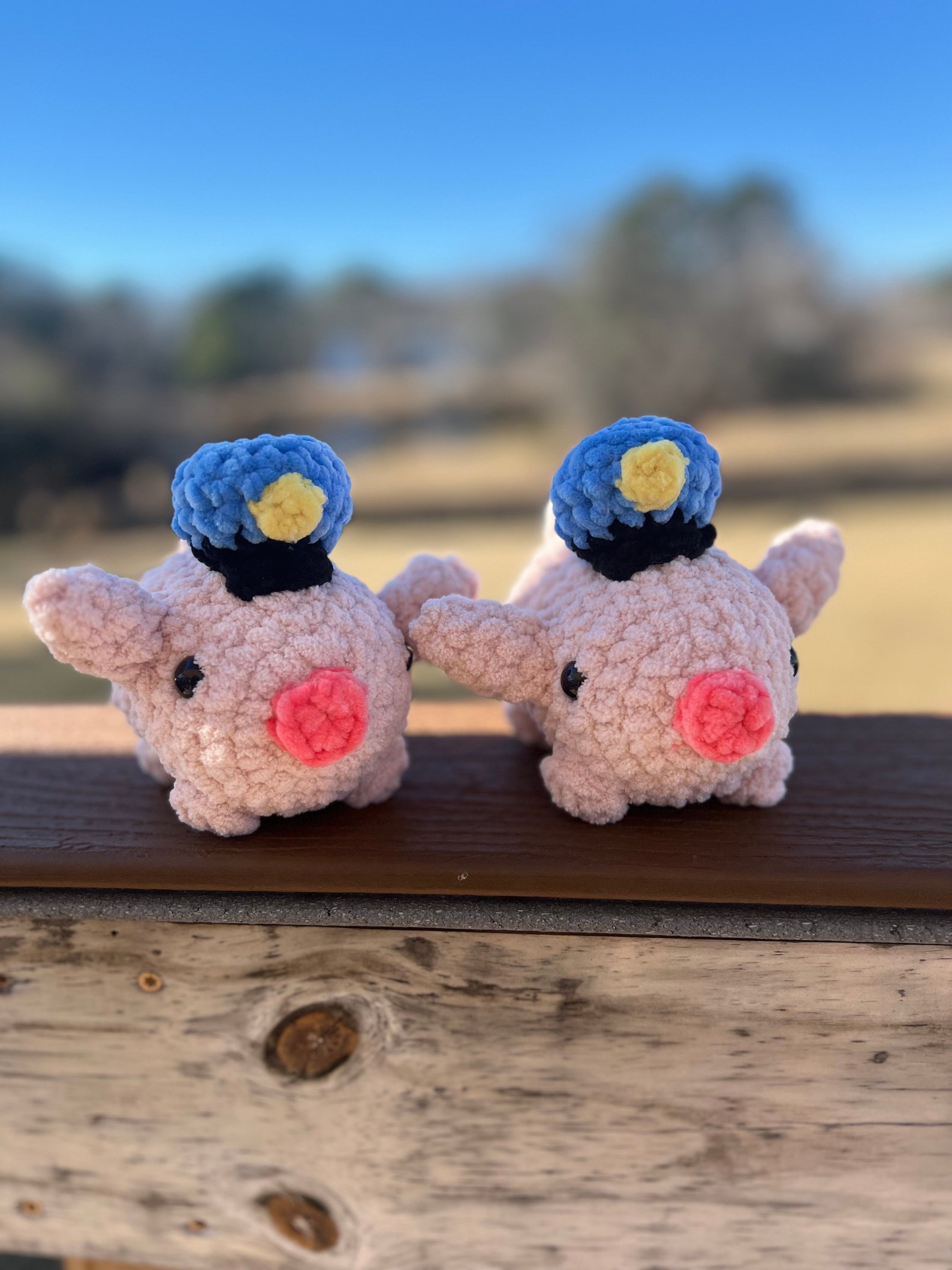 Crochet Police Pig Plush! Police State Trooper Gift Patrol Car Buddy ...