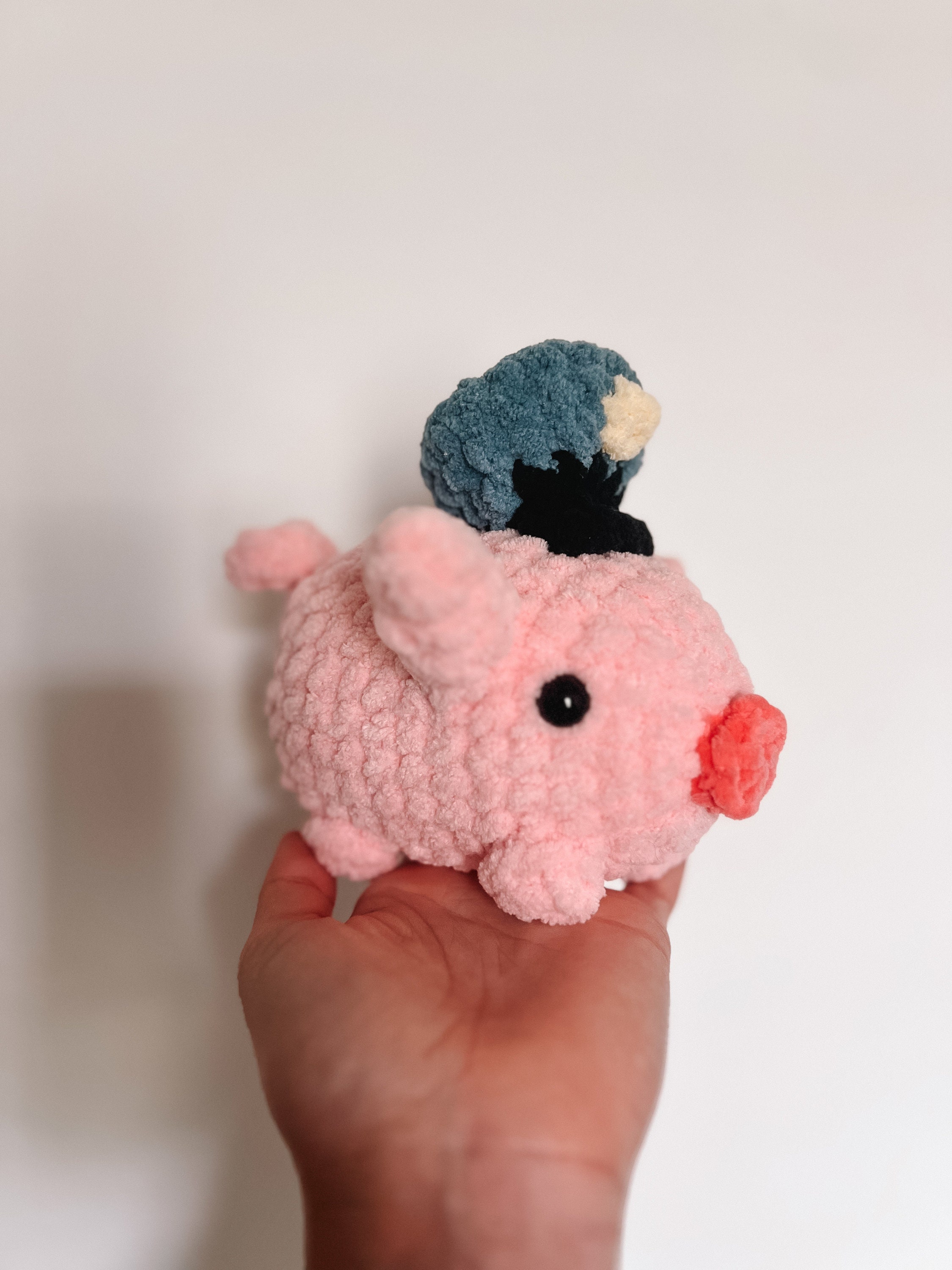 Crochet Police Pig Plush! Police State Trooper Gift Patrol Car Buddy ...
