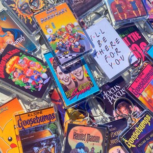 90s Keychains (double Sided), 90s Gifts, Acrylic Keychains - Etsy