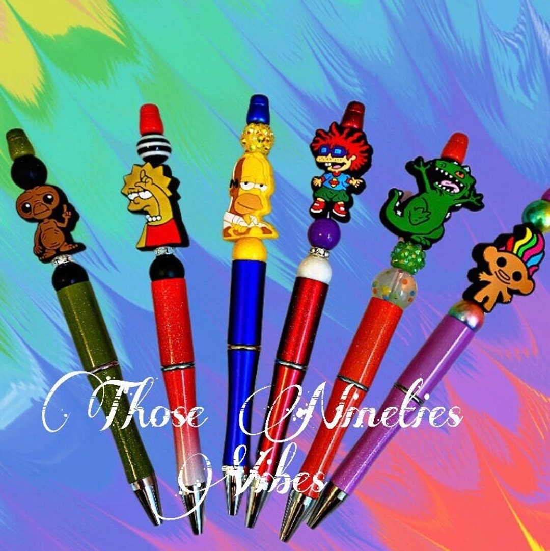 Custom Beaded Pens, 90s Pens, 90s Gifts - Etsy