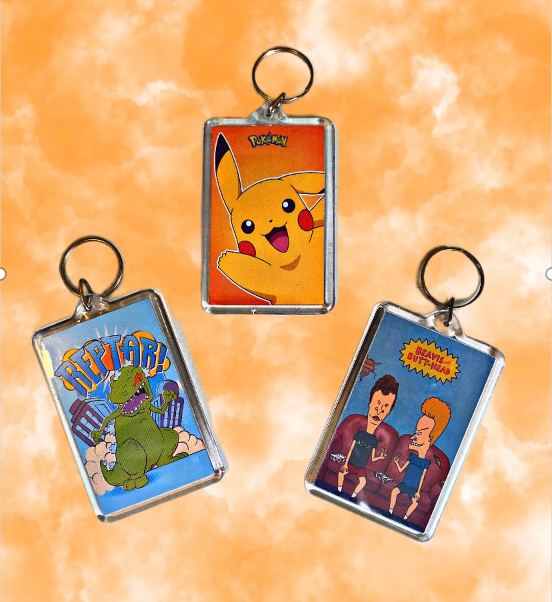 90s Keychains (double Sided), 90s Gifts , Acrylic Keychains - Etsy