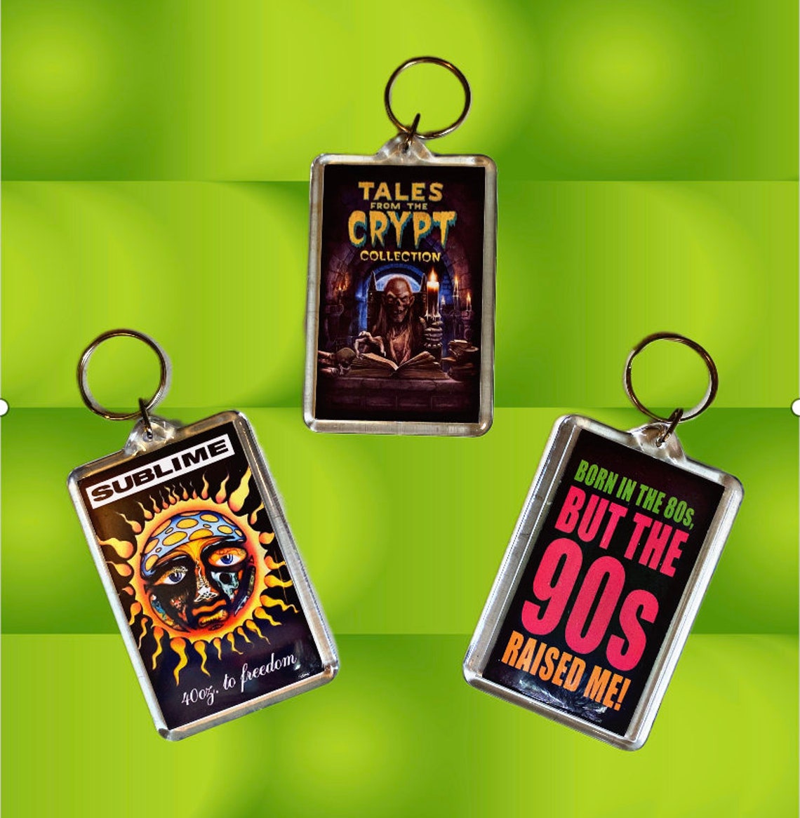 90s Keychains (double Sided), 90s Gifts, Acrylic Keychains - Etsy