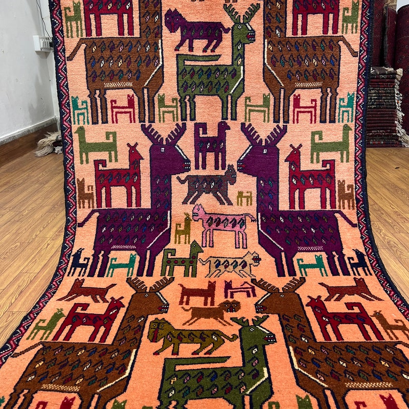 Pictorial Rug - Etsy