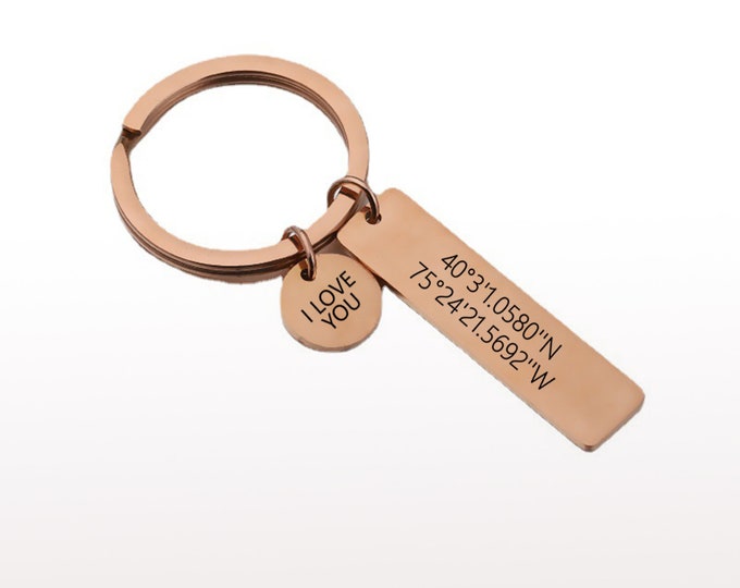 Drive Safe Key Chain _ Stainless Steel or Brass _custom Back Engraving ...