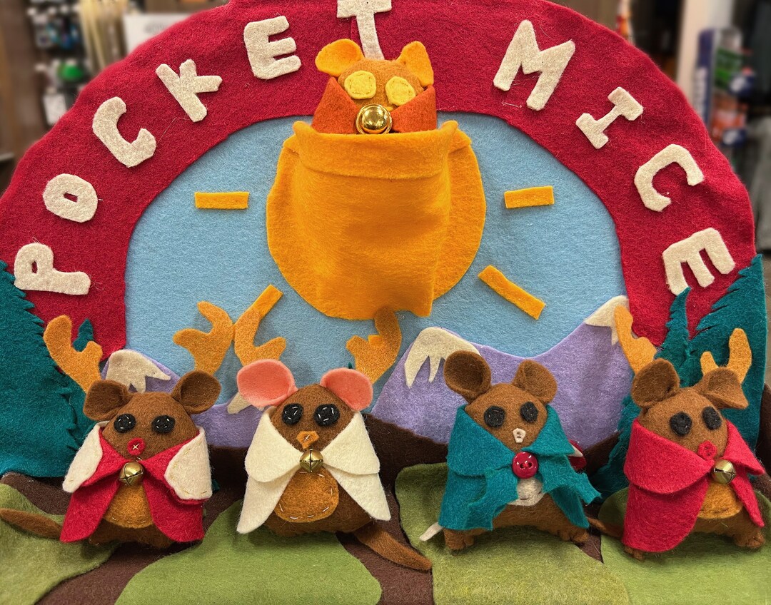 Pocket Mice- Christmas Edition - Etsy
