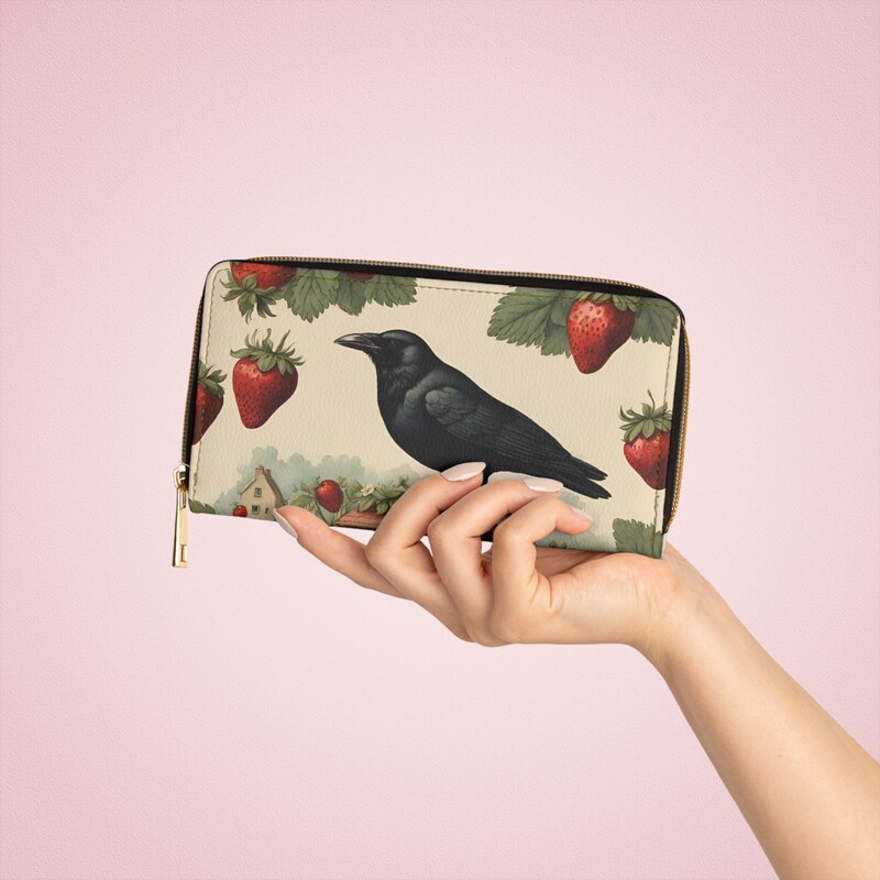 Strawberry Wallet - Etsy