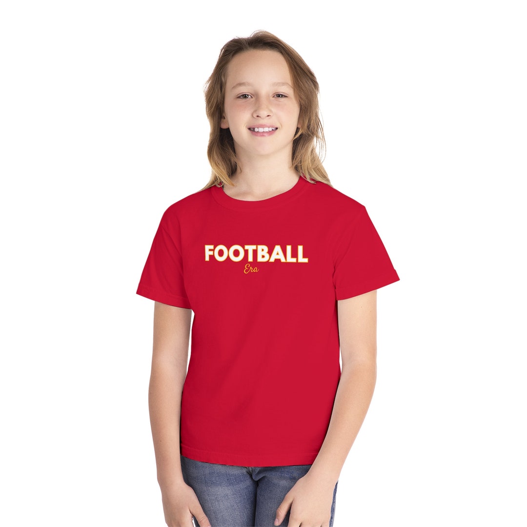 Football Era Swiftie X Chiefs Fusion T-shirt Comfort Colors Youth T ...