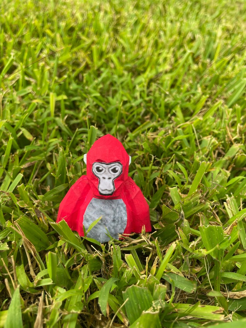 3D Printed Gorilla Tag 2 Inch Bust - Etsy