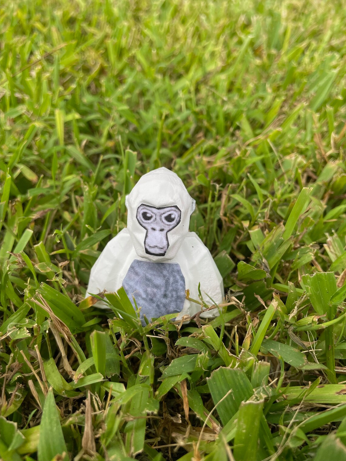 3D Printed Gorilla Tag 2 Inch Bust - Etsy