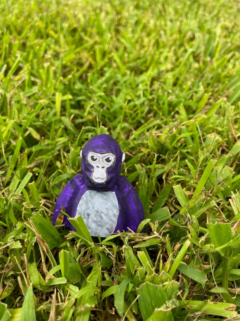 3D Printed Gorilla Tag 2 Inch Bust - Etsy