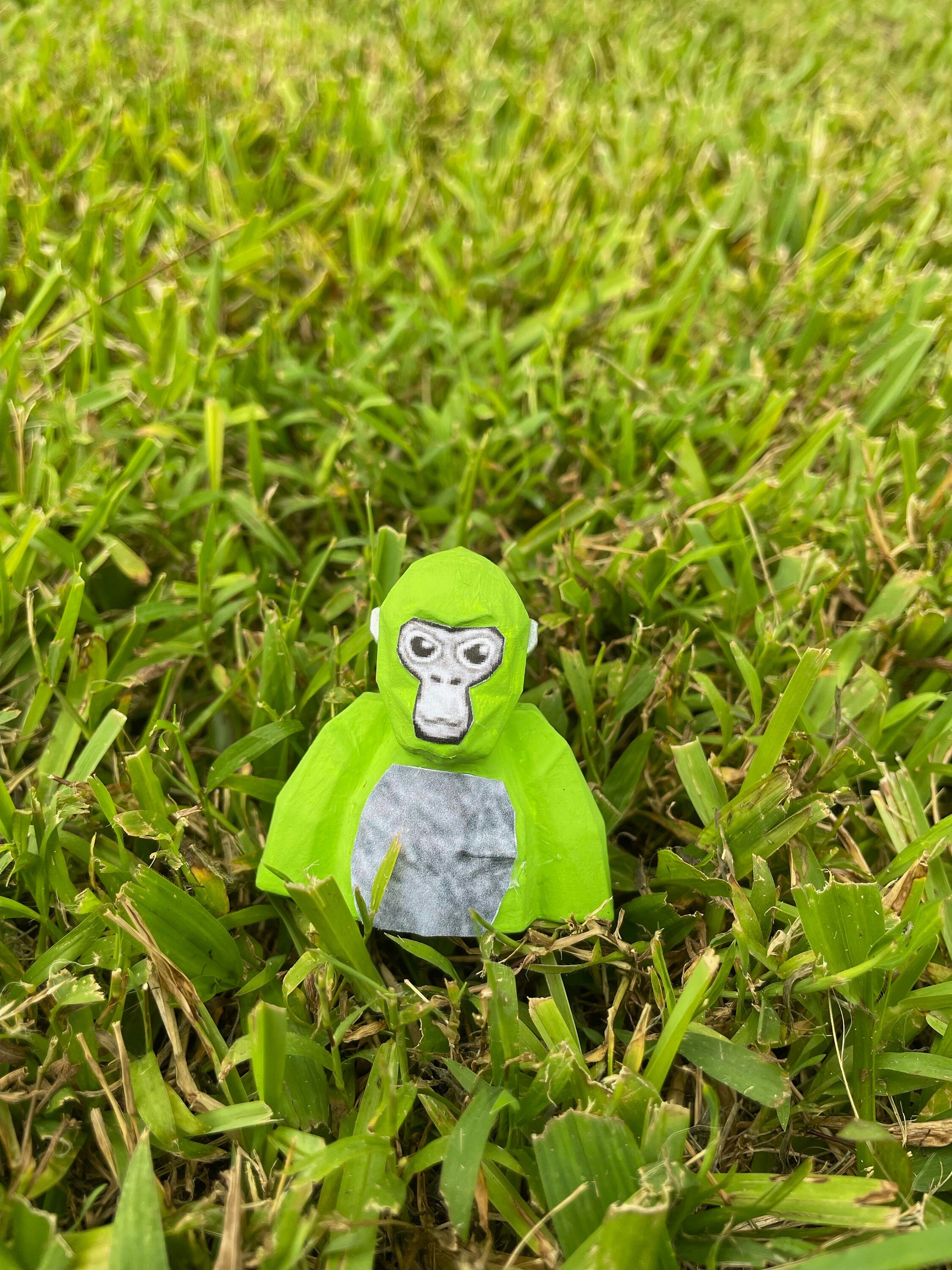 3D Printed Gorilla Tag 2 Inch Bust - Etsy