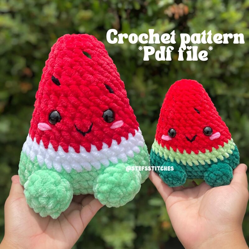 Watermelon Crochet - Etsy