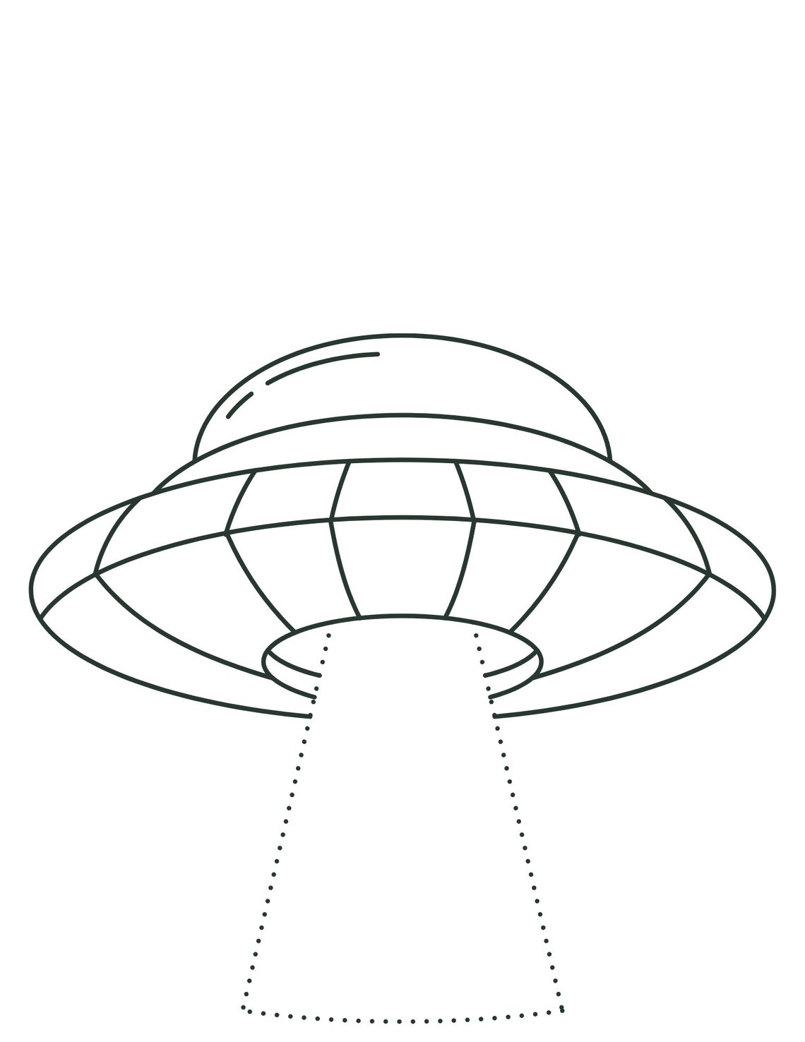 UFO UAP Digital Coloring Pages- Extraterrestrial & Space-themed ...