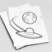 UFO UAP Digital Coloring Pages- Extraterrestrial & Space-themed ...