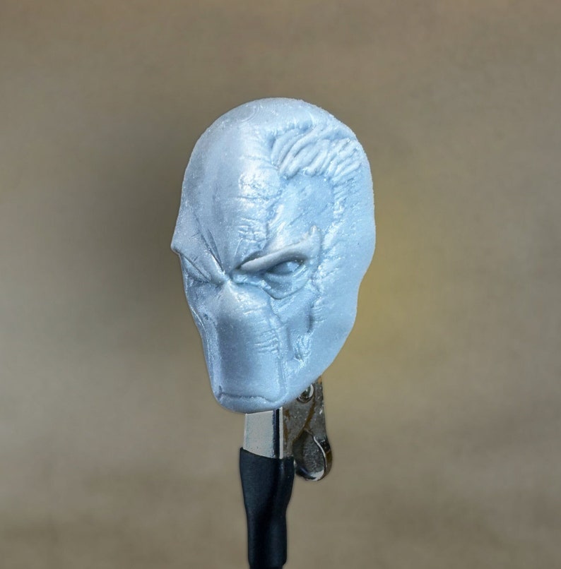 Custom RED HELMET Head (battle Damage) Comic | 8k Resin Print | for 4 ...