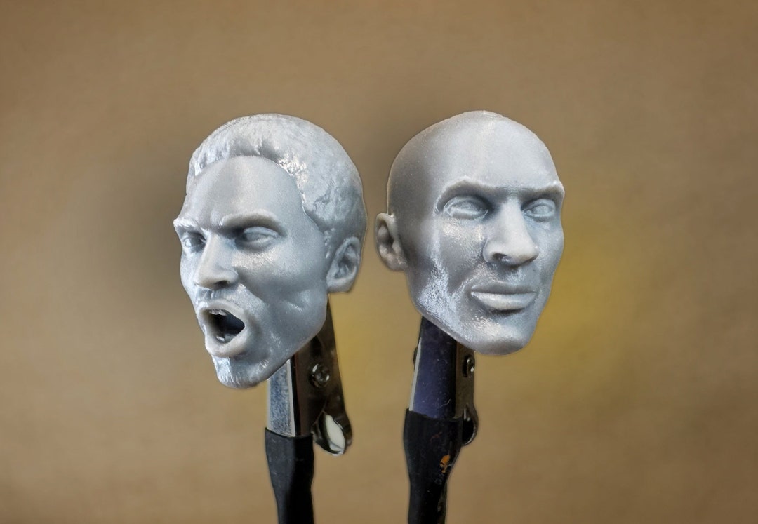 Custom KOBE BRYANT Heads rookie Legend LA Lakers 8k Resin Print for 4 ...